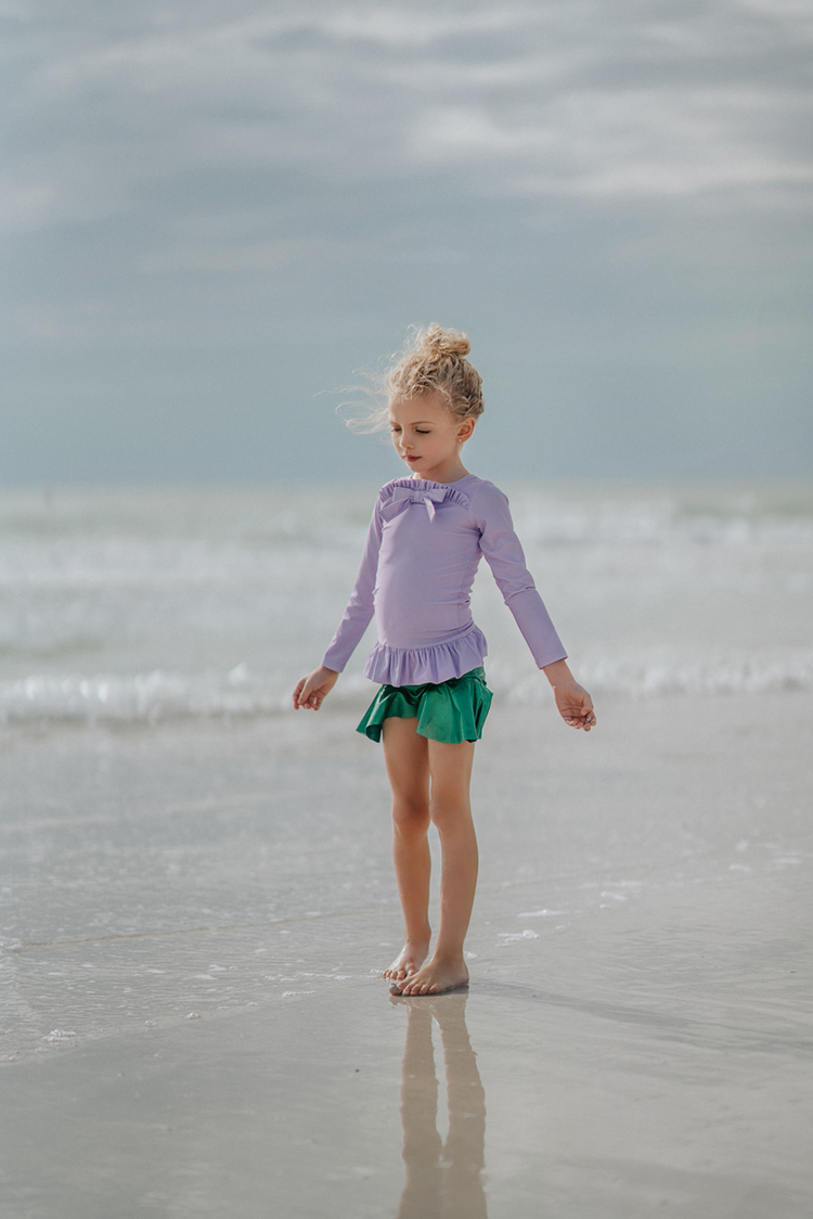 Mermaid Princess Rash Guard Swim Set – Only Little Once