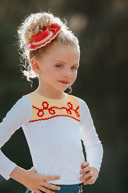 Cowgirl Rash Guard Swim Set – Only Little Once