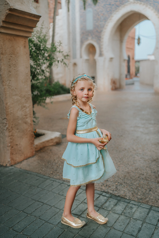 Portrait Petites Arabian Princess Twirl Length Gown – Only Little Once