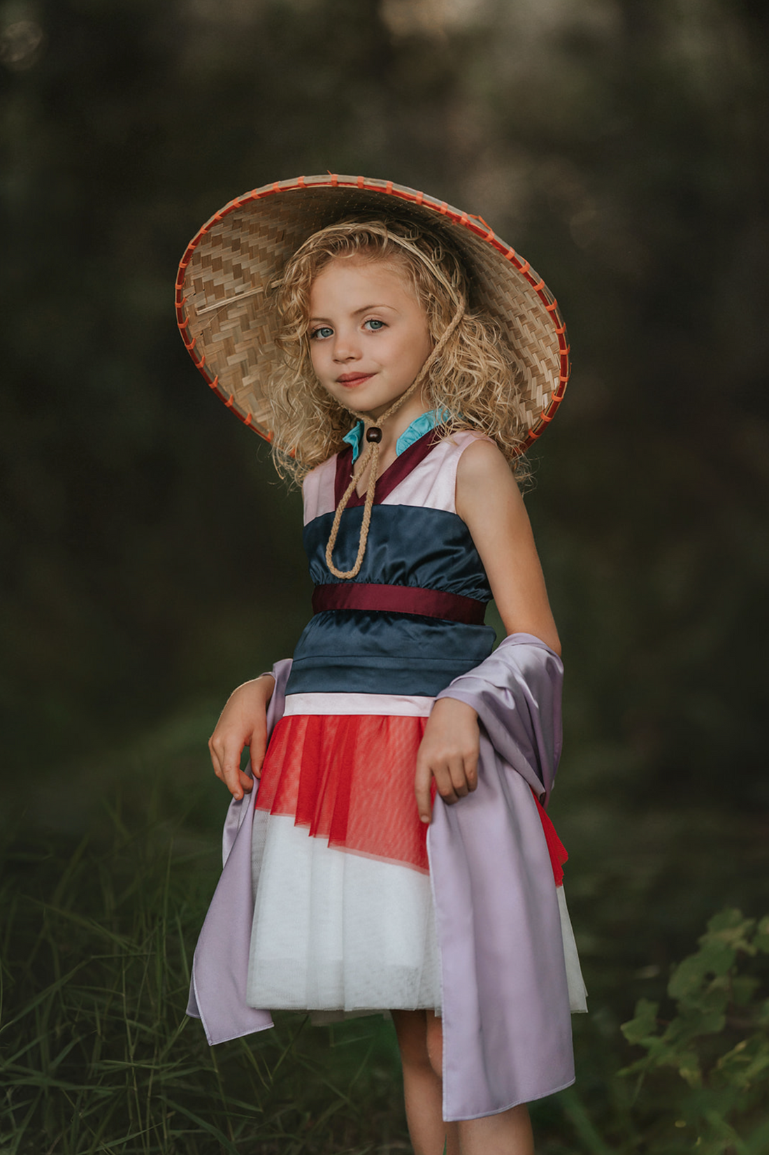 Portrait Petites Warrior Princess Twirl Length Gown – Only Little Once